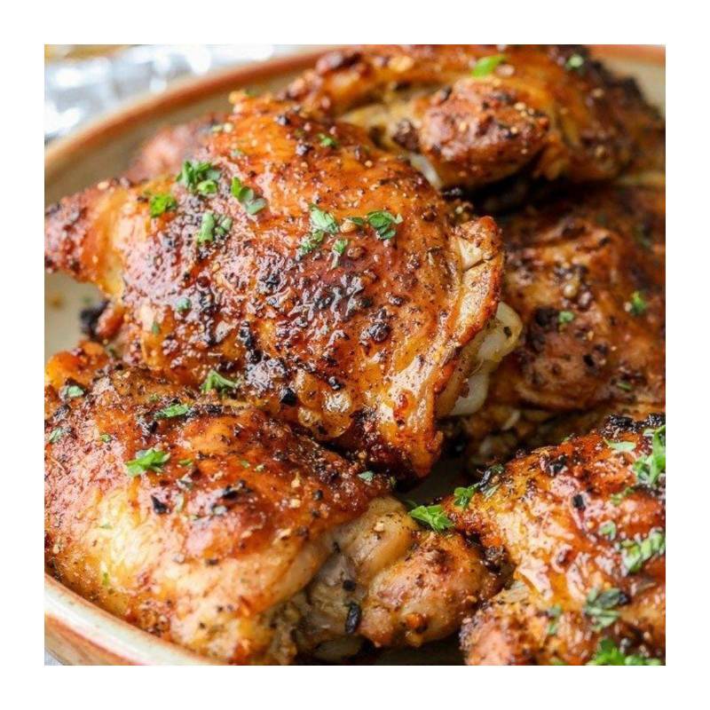 Ken Ken Marinated Chicken Leg Meat (Boneless) - Black Pepper (Frozen)